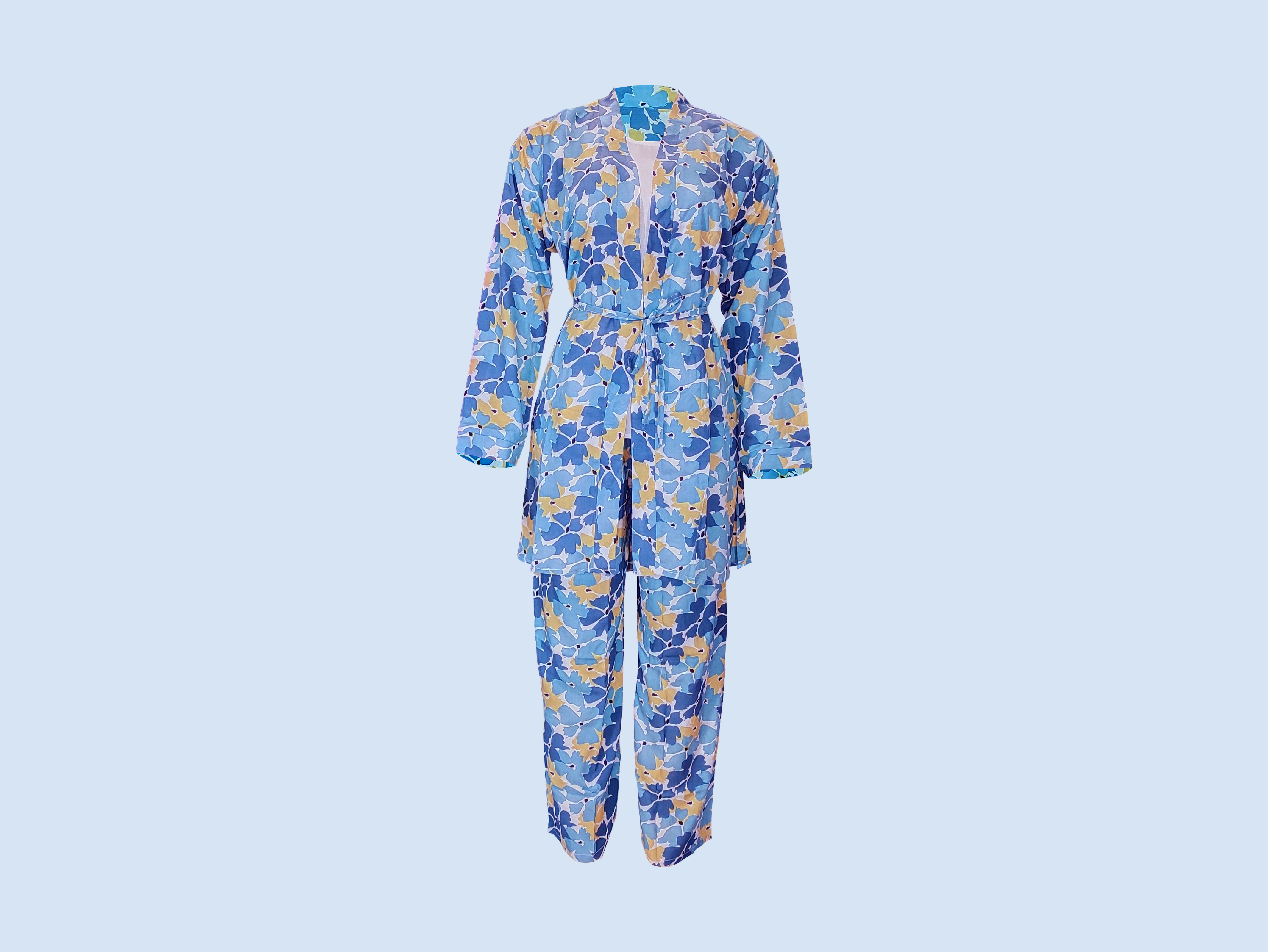 Women Night Ware With Inner & Plazzo | Full Sleeves - T-STAR